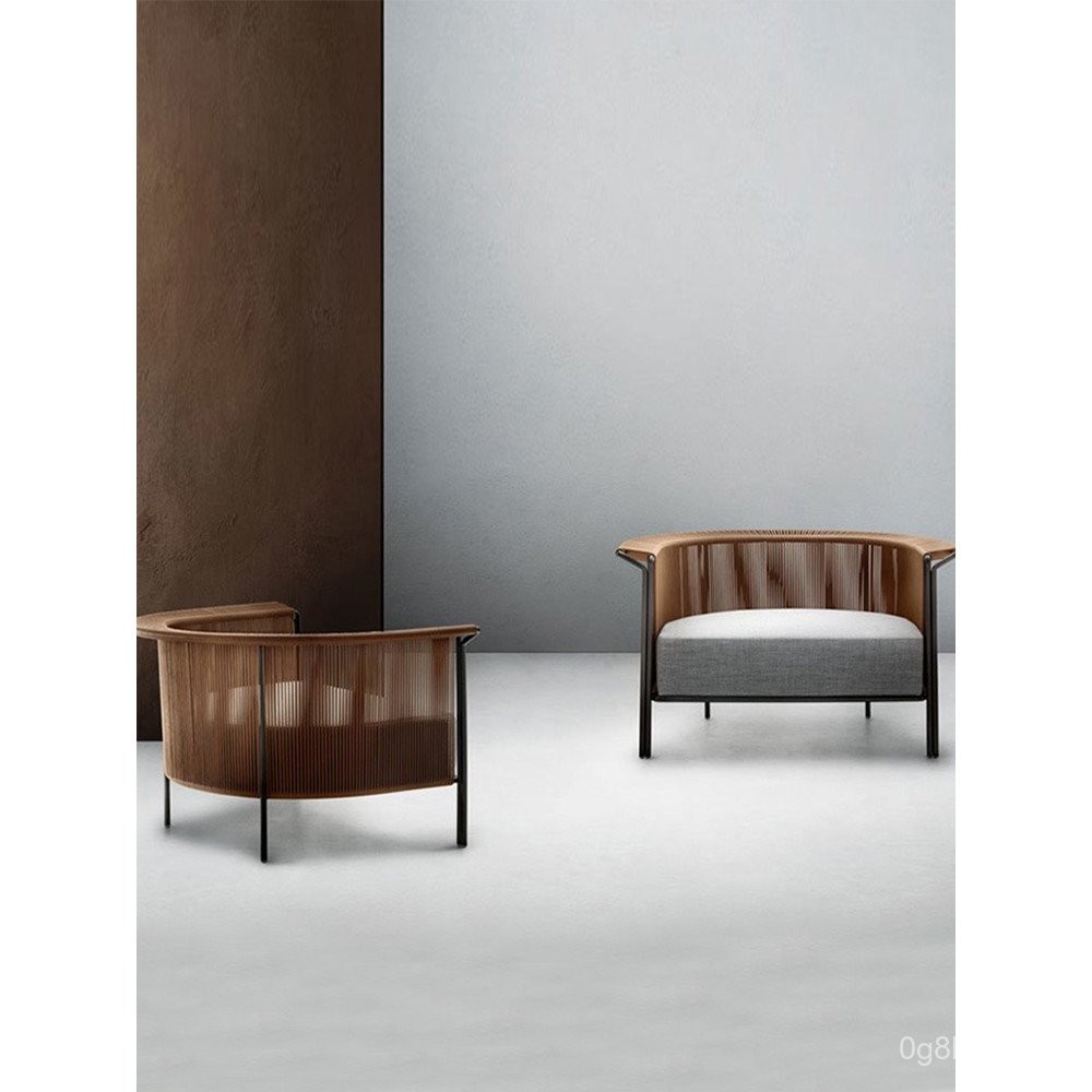 Outdoor Garden Leisure Courtyard Nordic Rattan Sofa Set Outdoor Balcony ...