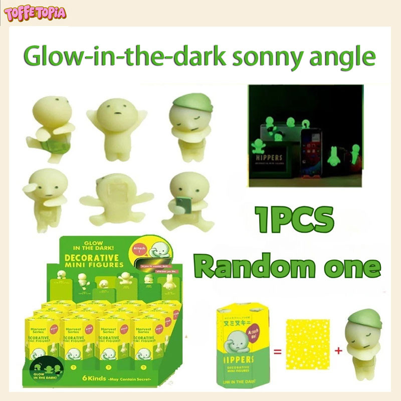 1 blind box Hippers Sonny Angel Smiski Series Decorative Mobile Phone ...