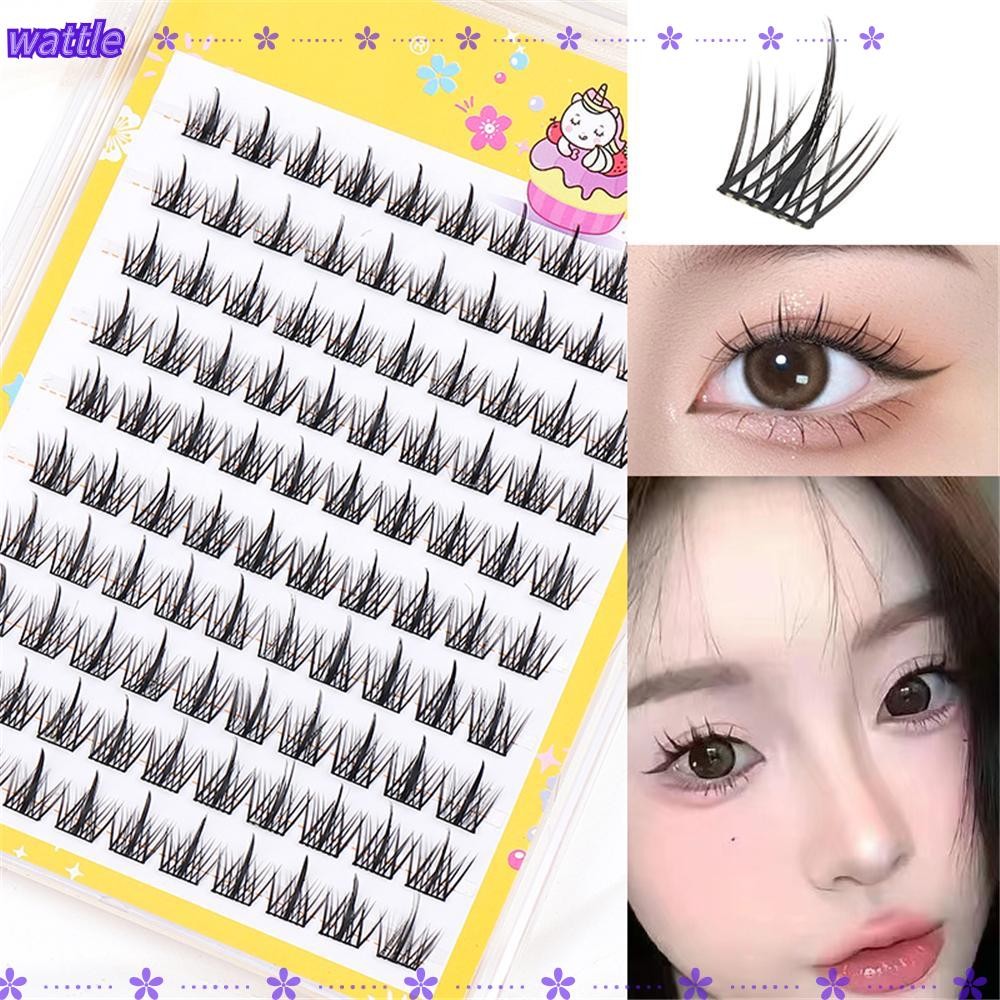 WATTLE Lash Clusters, C Curl Anime Manga Eyelash Clusters, Cosplay ...