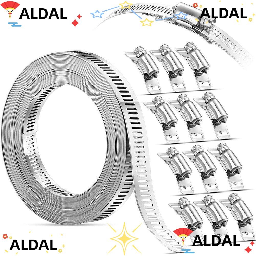 ALDAL Car Pipe Clips, Adjustable with Fasteners Hose Clamp Strap, Screw ...