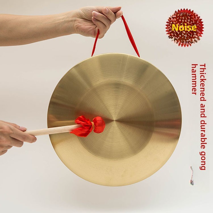 Copper Gong12cm15cm32cm36cm Flood Control Warning Gong Opening Ceremony ...