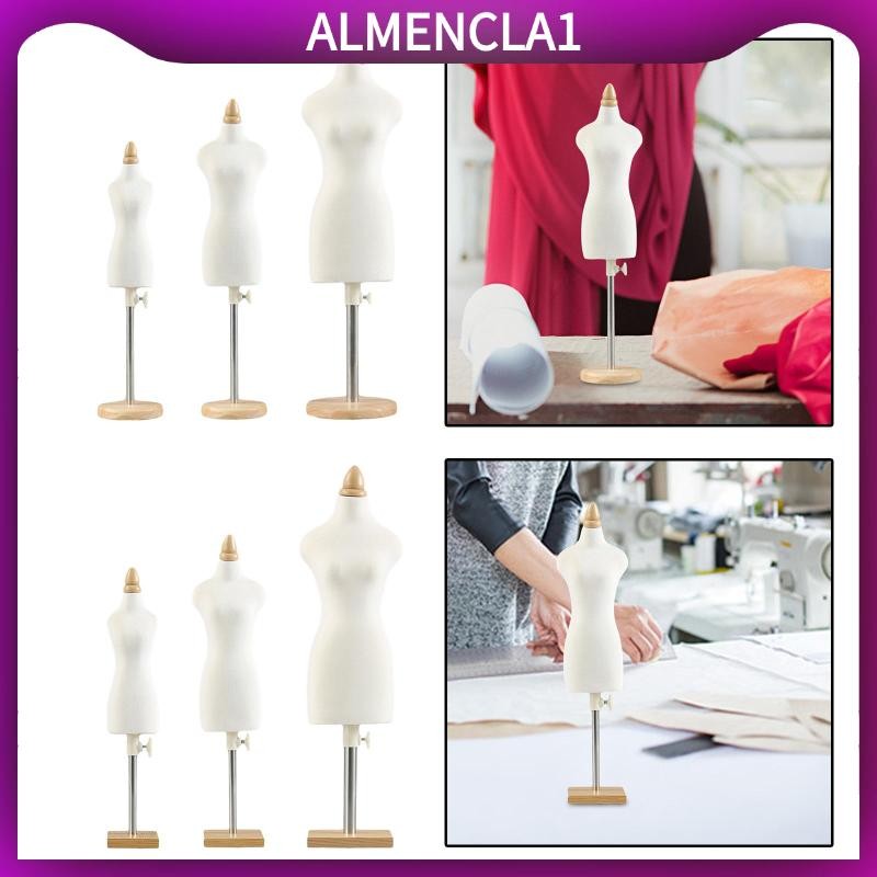 [Almencla1] Miniature Sewing Mannequin Mini Tailor Dressmaker Apparel ...