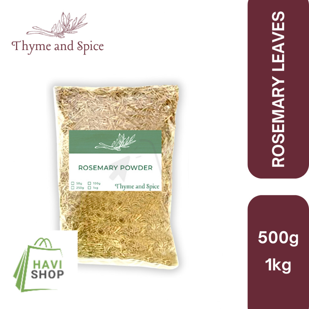 [POUCH] Rosemary Leaves/ Rosemary Whole/ Dried Rosemary 500G 1KG ...
