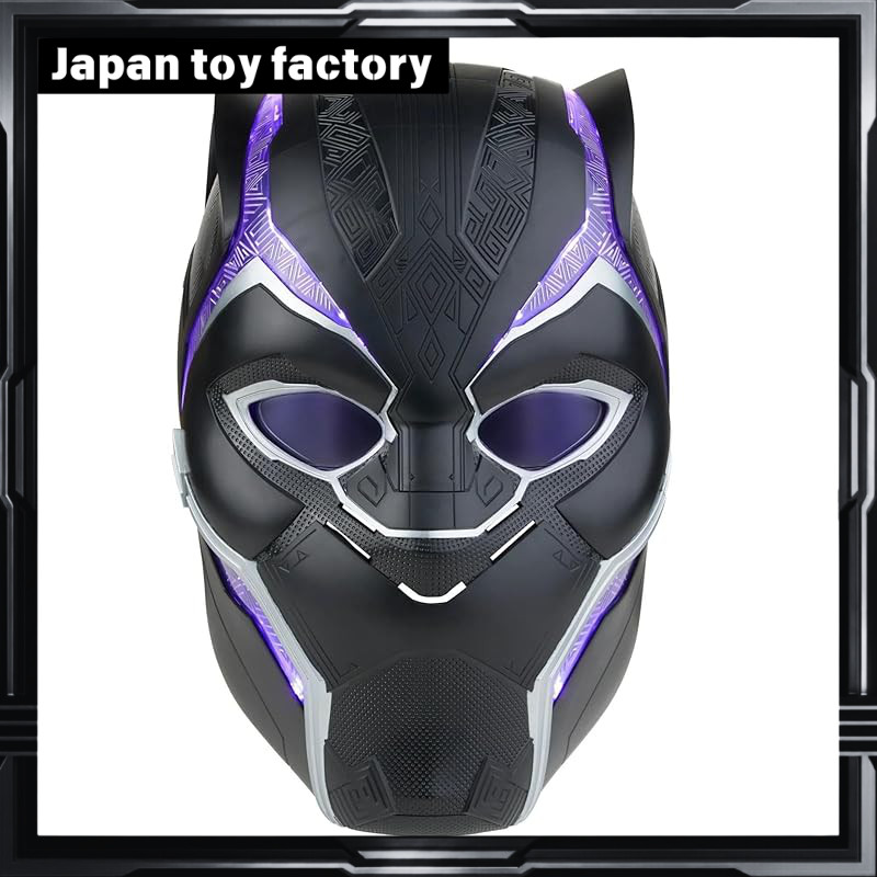 Hasbro MARVEL Legends Black Panther Premium Electronic Role Play Helmet ...