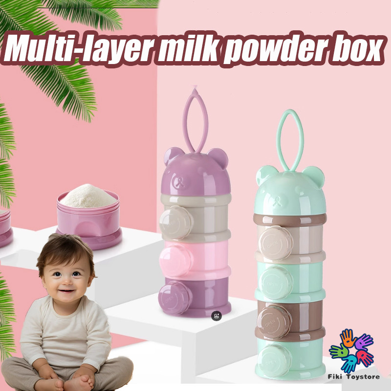 Portable Baby Food Storage Box Infant Milk Powder Toddle Snacks Cereal ...