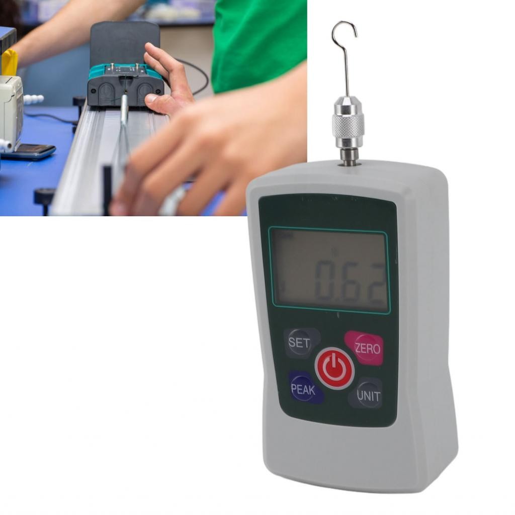 Supergoodsales Mini Digital Force Gauge 50N Push Pull Tester Meter ...