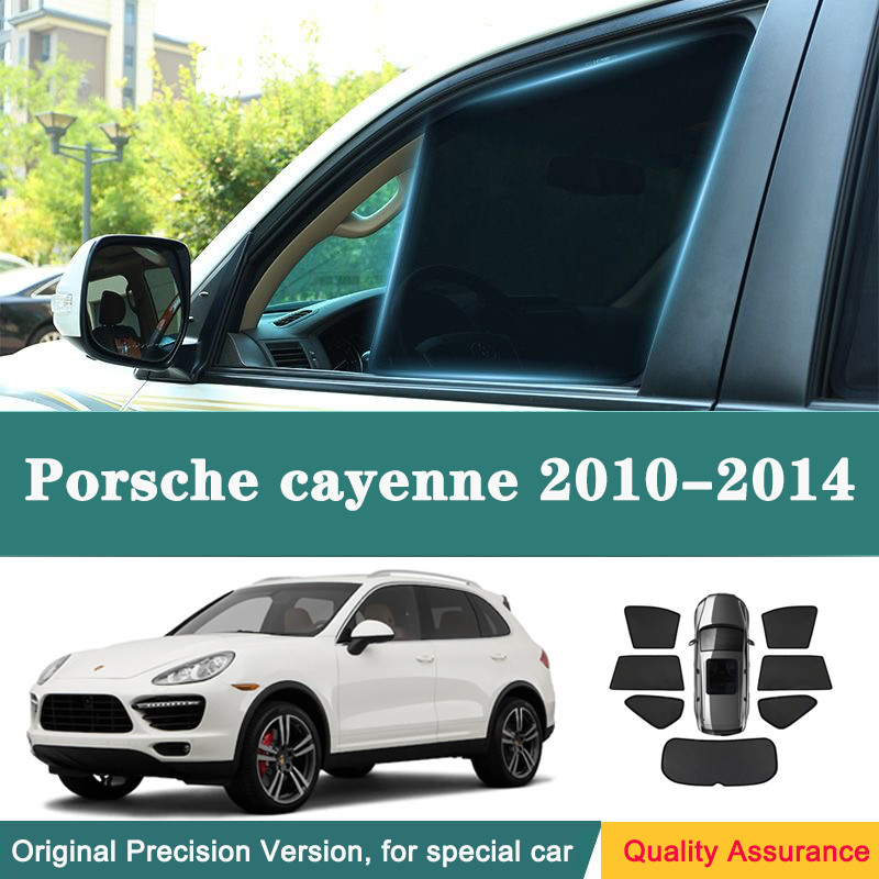 Sun shade car curtain For Porsche cayenne 2010-2014 Car Sun Visor ...