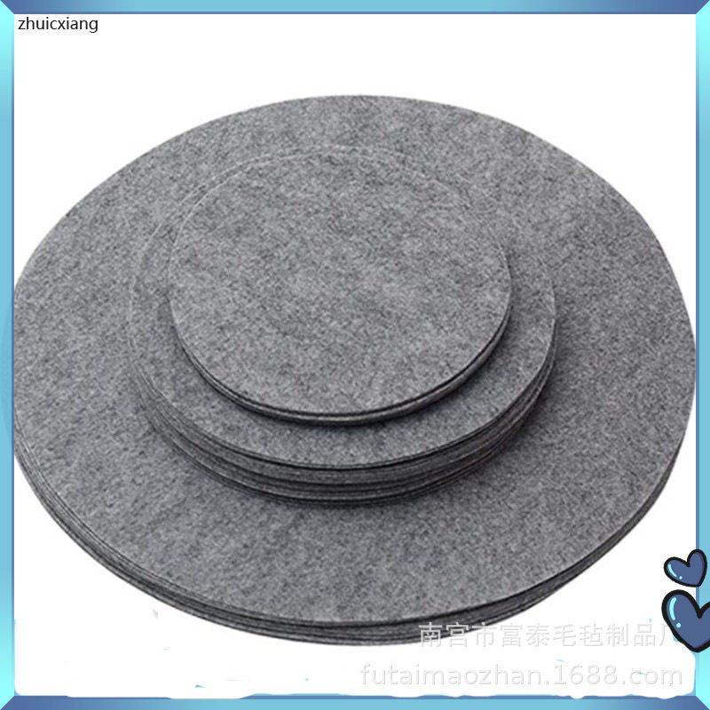 Felt Plate Protectors Pot Pan Dividers Dish Dinner Mat And China ...