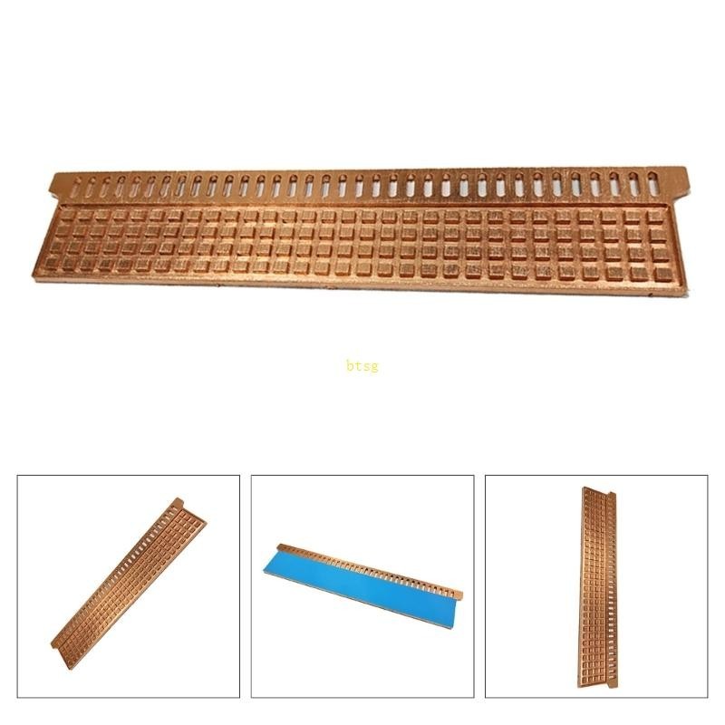 Bt Laptop Memory Cooler Pure Copper Computer Memory Heat Sink Cooling Vest For Ddr1 Ddr2 Ddr3 