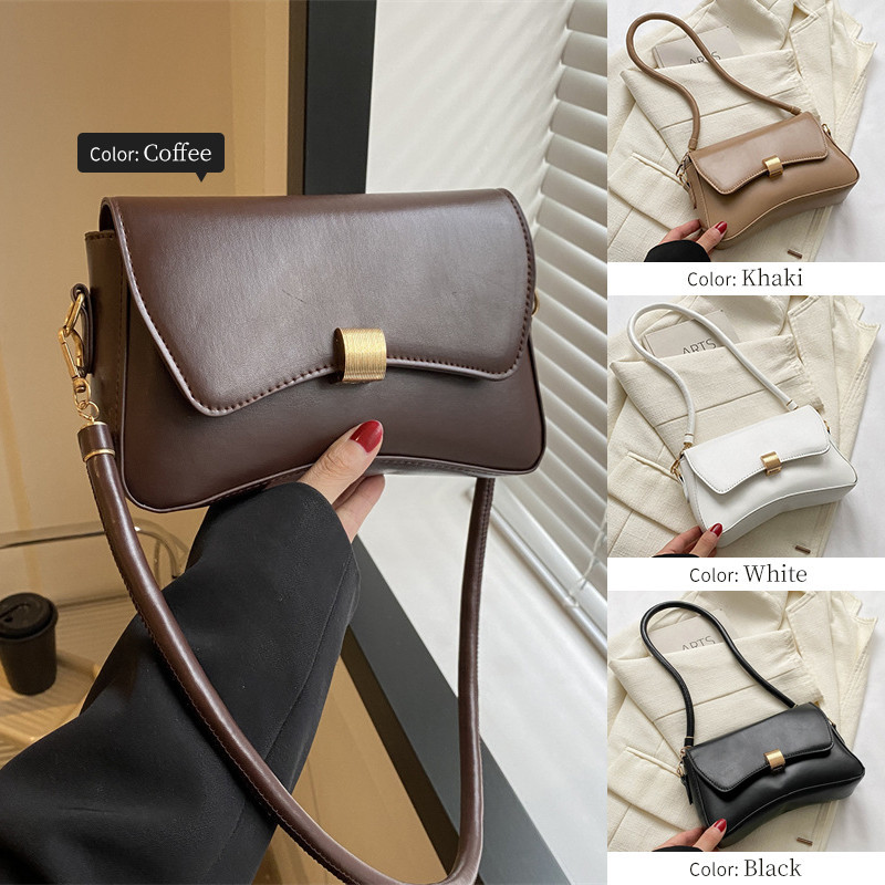 Sling Bag for Woman Leather Luxury Shoulder Bag Ladies Fashion Handbag ...