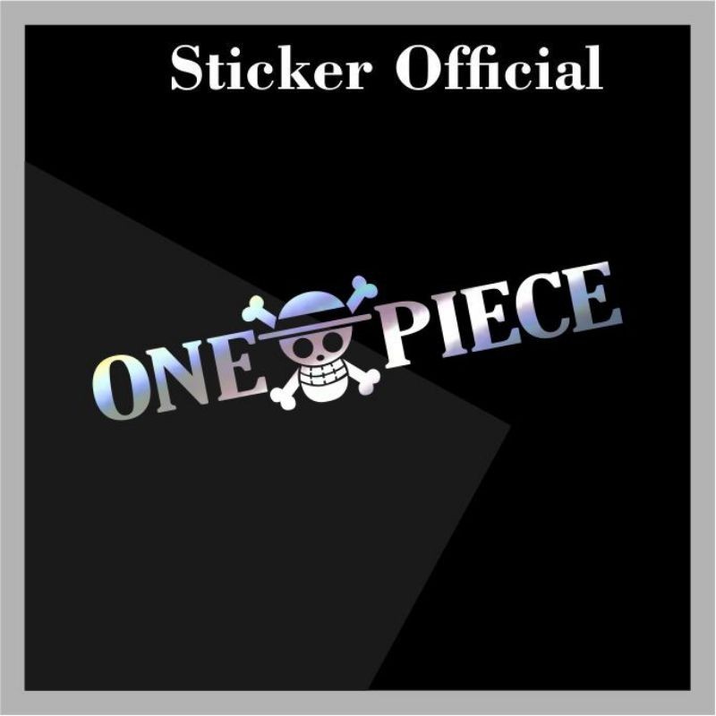 One Piece Logo Sticker for Motorcycle and Car Decals Vinyl | Shopee ...