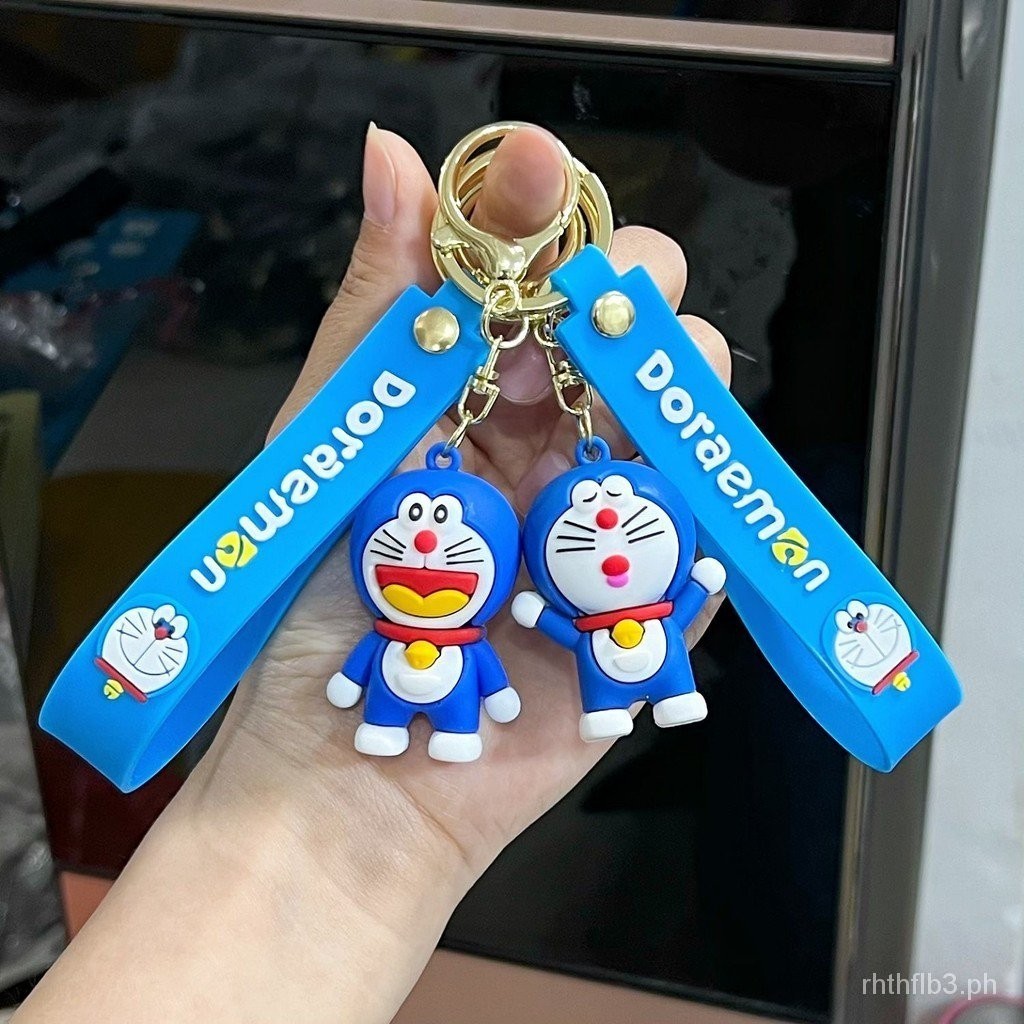 DorahaDream Keychain Cute Pokonyan Schoolbag Key Chain Cartoon Car ...