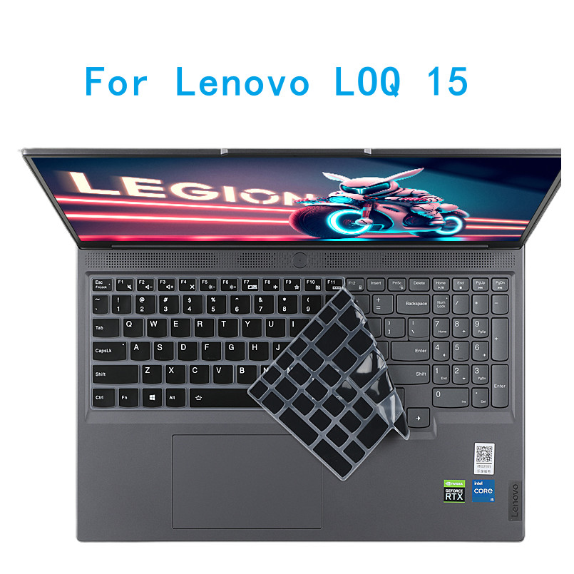 Silicone Laptop keyboard cover Skin Protector For Lenovo LOQ 15 LOQ 15i ...