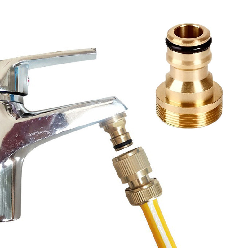 Universal Tap Kitchen Adapters Brass Faucet Tap Connector Mixer Hose ...