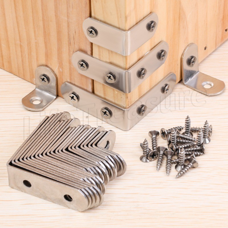 [ Featured ] Stainless Steel Screw Brace - Chair Leg Fixing Bracket ...