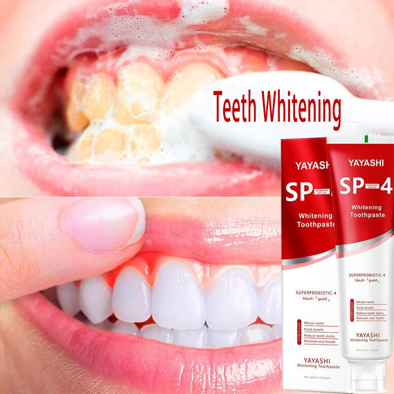 SP-4 Teeth Whitening Toothpaste Remove Tartar Remove Plaqu Oral Odor ...