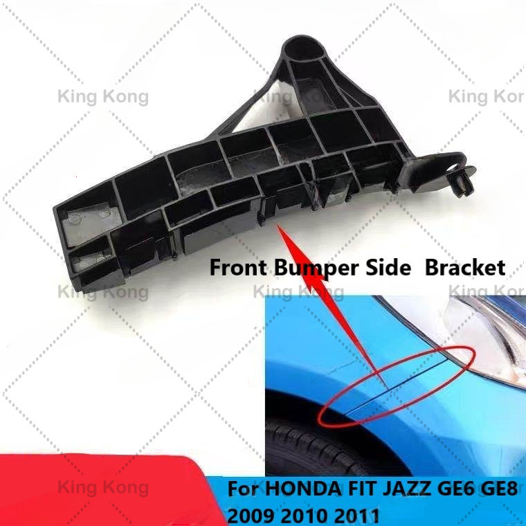 Car front bumper side bracket For HONDA FIT JAZZ GE6 GE8 2009 2010 2011 ...