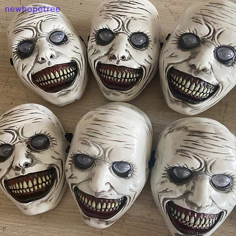 NTPH Horror The Exorcist Smiling Face Demon Mask Cosplay Evil Creepy ...