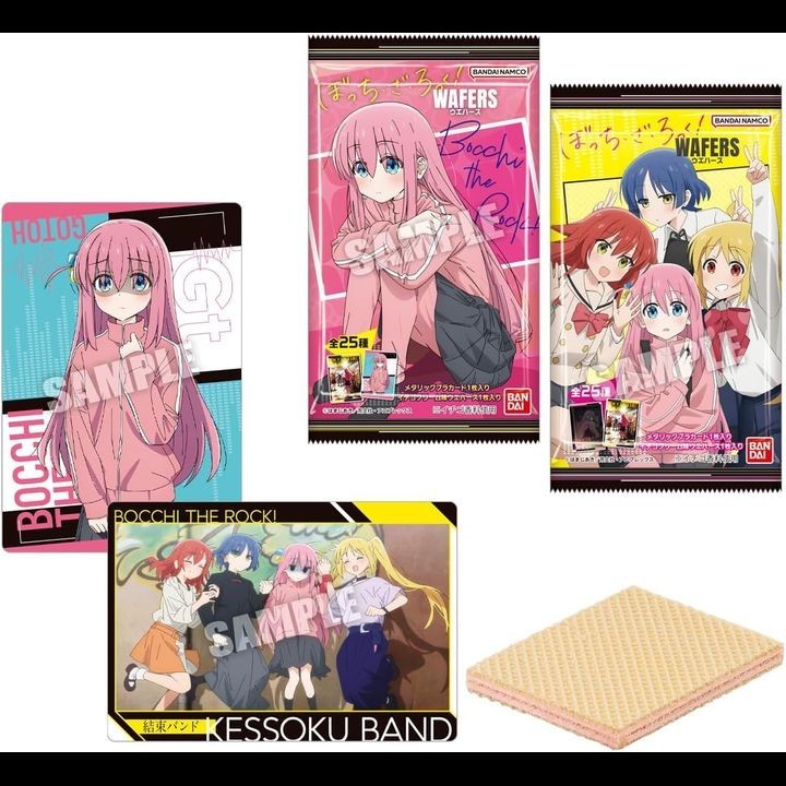 [WAFER Expired] [Per Pack] Bocchi the Rock! Wafer Card | Shopee Philippines