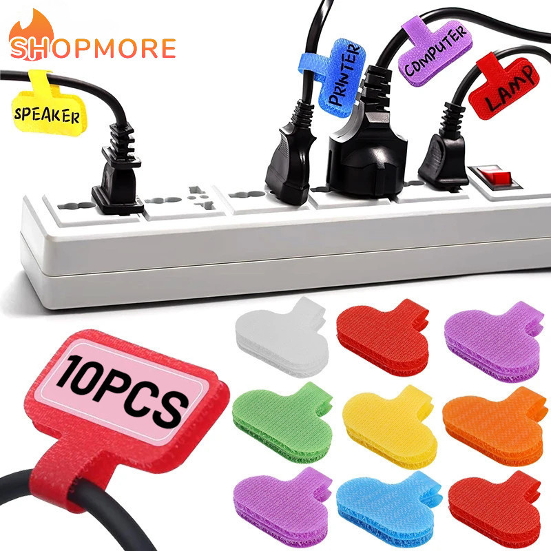 Reusable Self Adhesive Writable Cable Labels - Waterproof Cable Wire ...