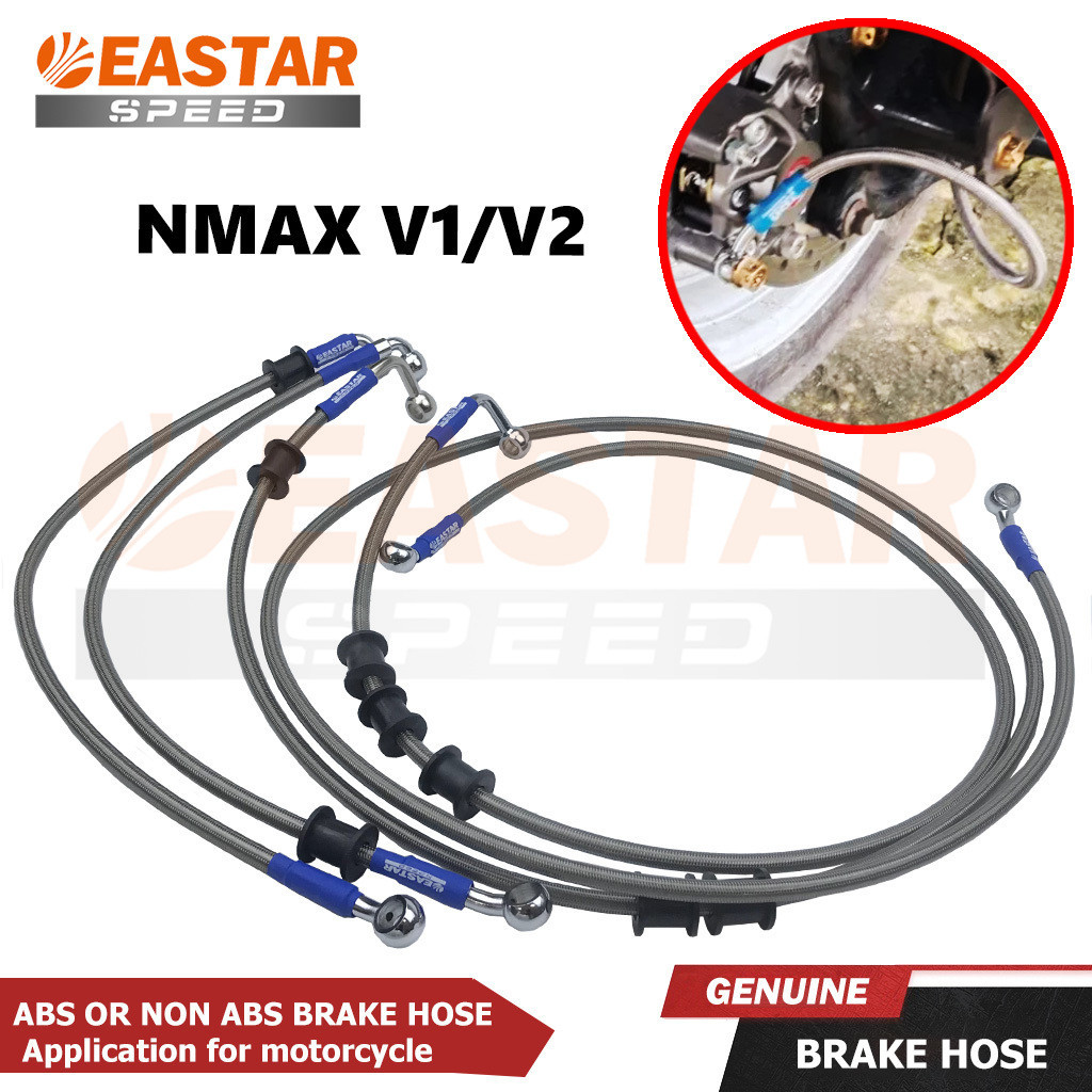 Nmax Abs or Non Abs Brake Hose V1 and V2 4pcs Set NMAX V1/V2 | Shopee ...
