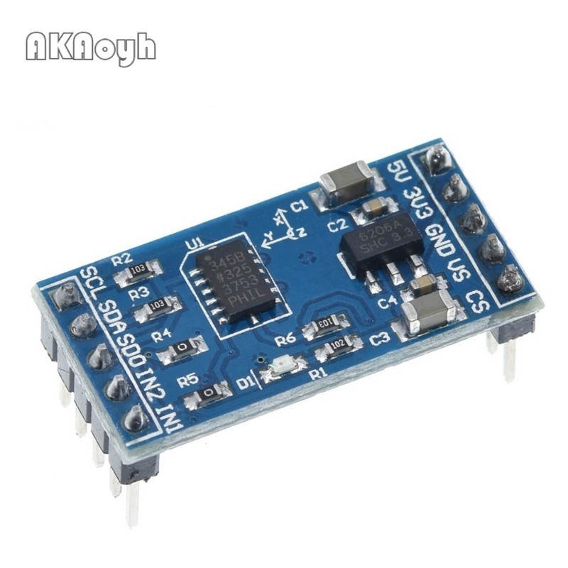 ADXL345 3-axis Digital Gravity Sensor Acceleration Module Tilt Sensor ...