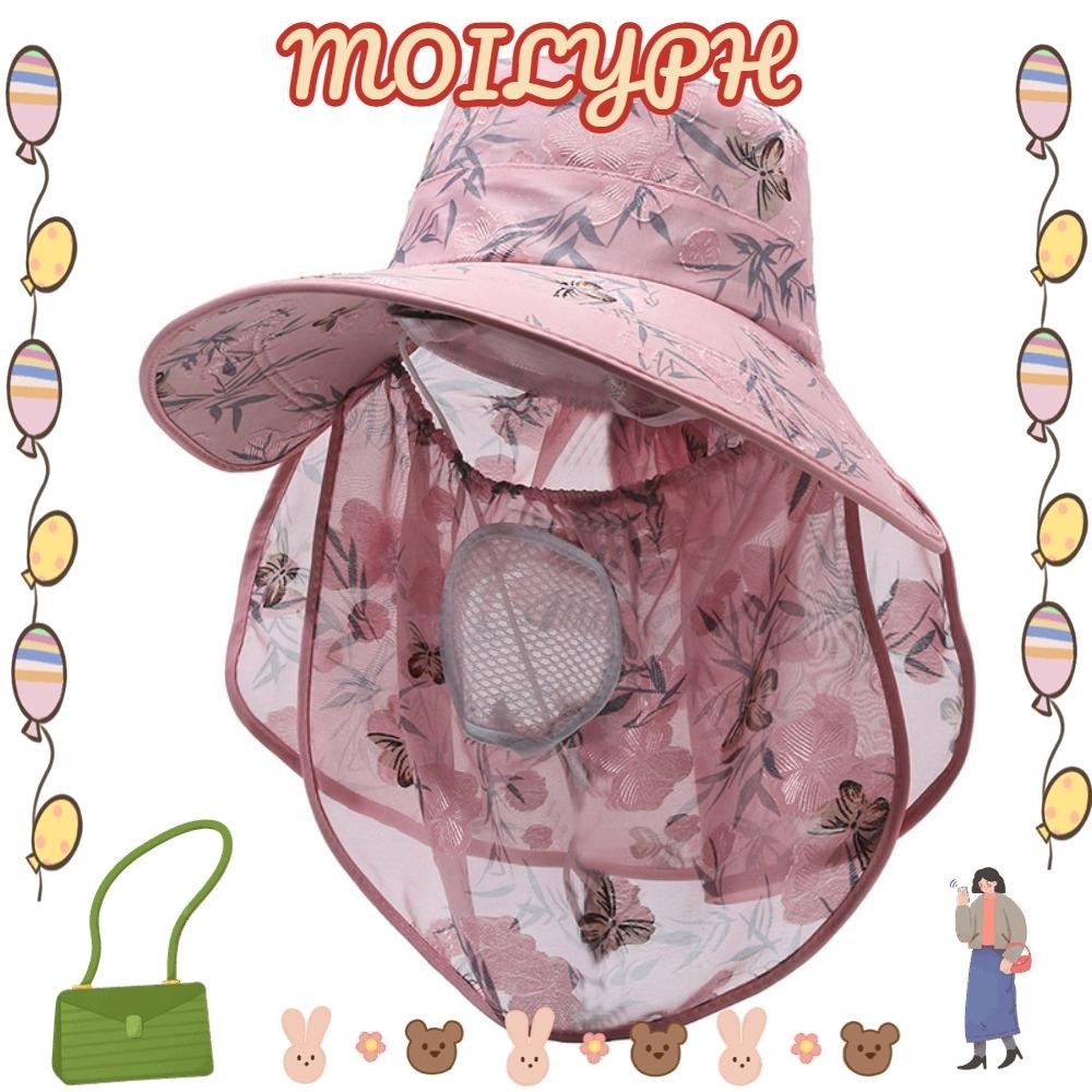 MOILYGOODS Sunscreen Hat, Bucket Hat Sun-Proof Agricultural Work Hat ...