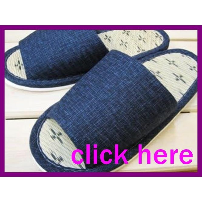 [click here]Slippers, Tatami, Cool, Men's, Made in Japan, Large Size ...
