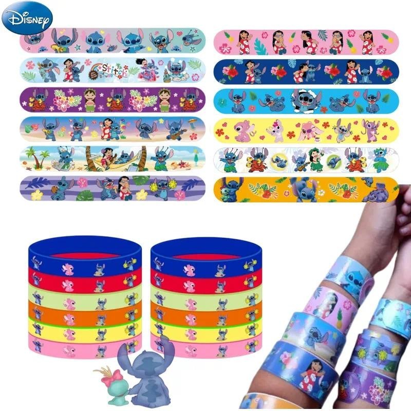 12pcs Disney Stitch Slap Bracelet Party Decoration Lilo Stitch Silicone ...