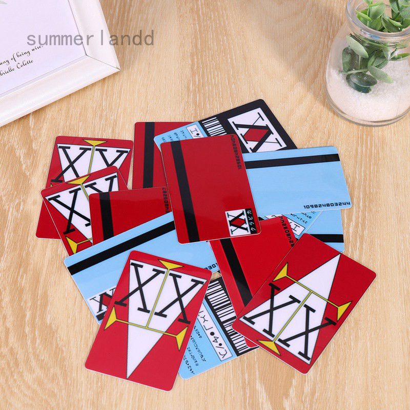 SL Anime Hunter X Hunter License Card Sticker Cosplay Prop | Shopee ...