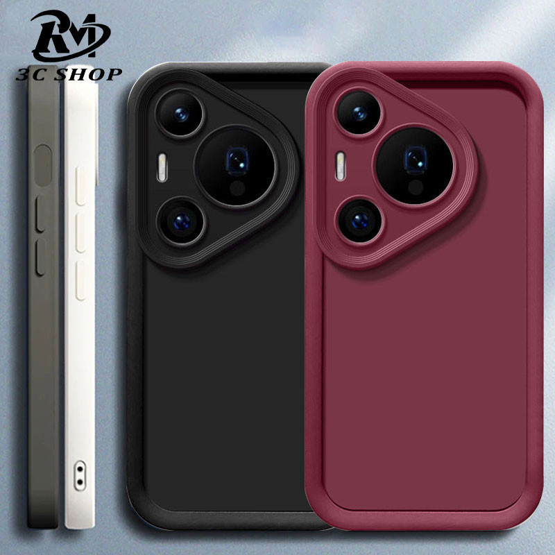 Candy Color Soft Silicone Case For Huawei Pura 70 Pro+ Plus Pura70 ...