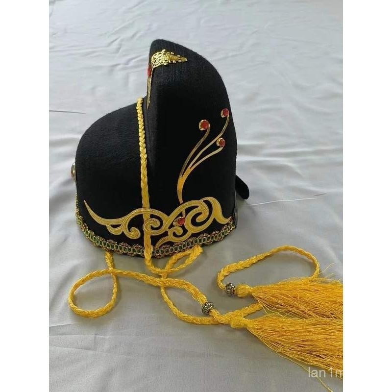 Ancient Costume Golden Light Yao Hat Jinyiwei of Ming DynastycosHat ...