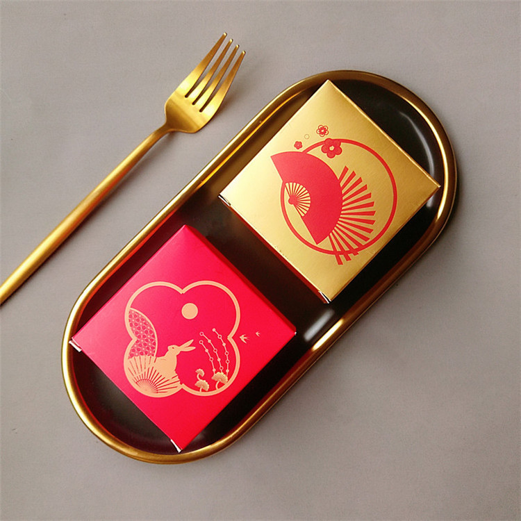 2024 Crescent Mooncake Packaging Box, Creative 80g Egg Yolk Pastry ...