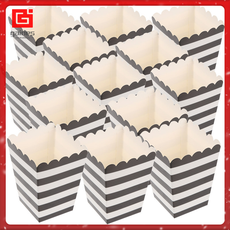 Popcorn Box Kernels Container Party Snack Bucket Baking Wrap Boxes ...