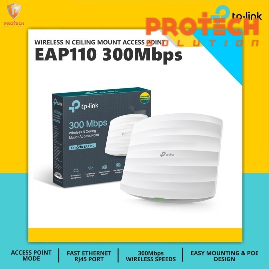 Access Point TP Link EAP110 Wireless N Ceiling - TPLink EAP 110 HARDW ...