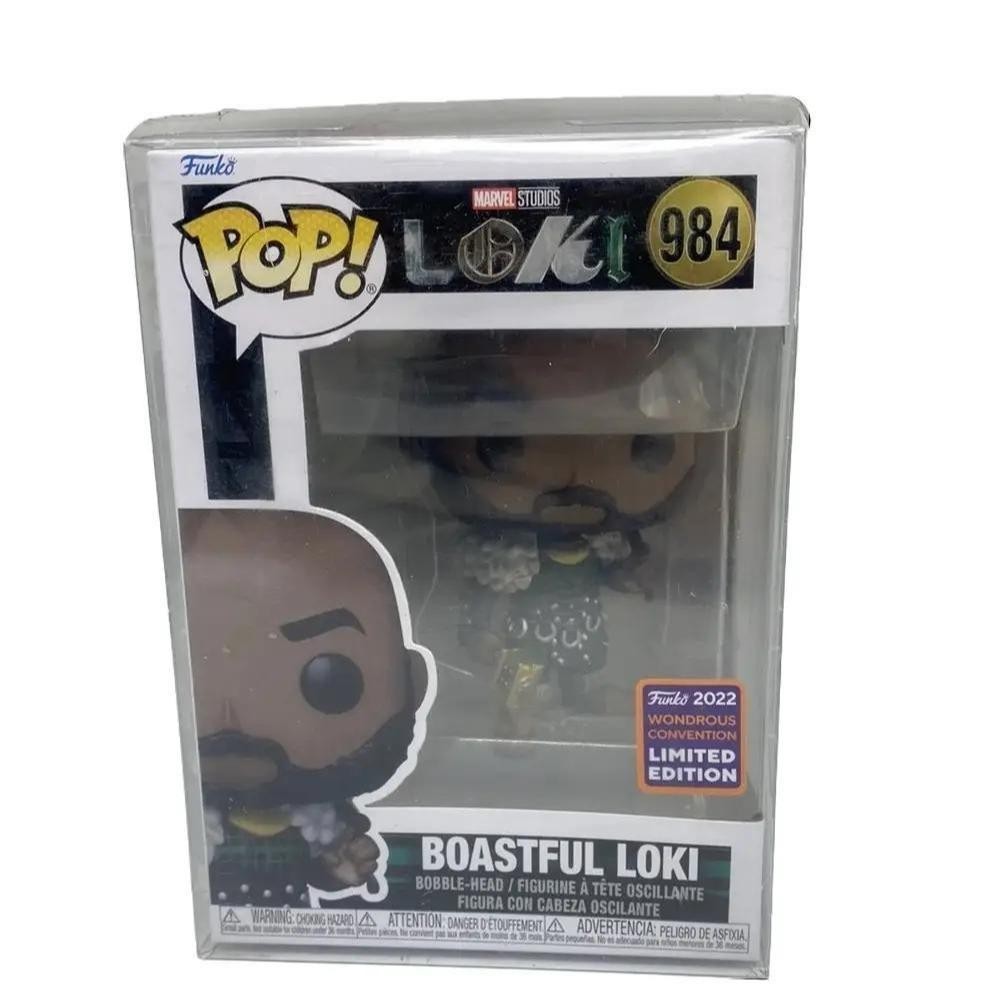 Funko POP! Marvel Loki Boastful Loki (2022 WCLE) 984 [with Free Protector] | Shopee Philippines