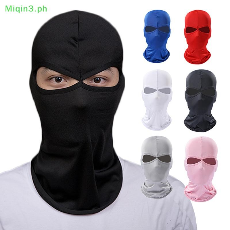 // Rain Gear // 2 Hole Balaclava Motorcycle Face Mask Moto Helmet Hood ...