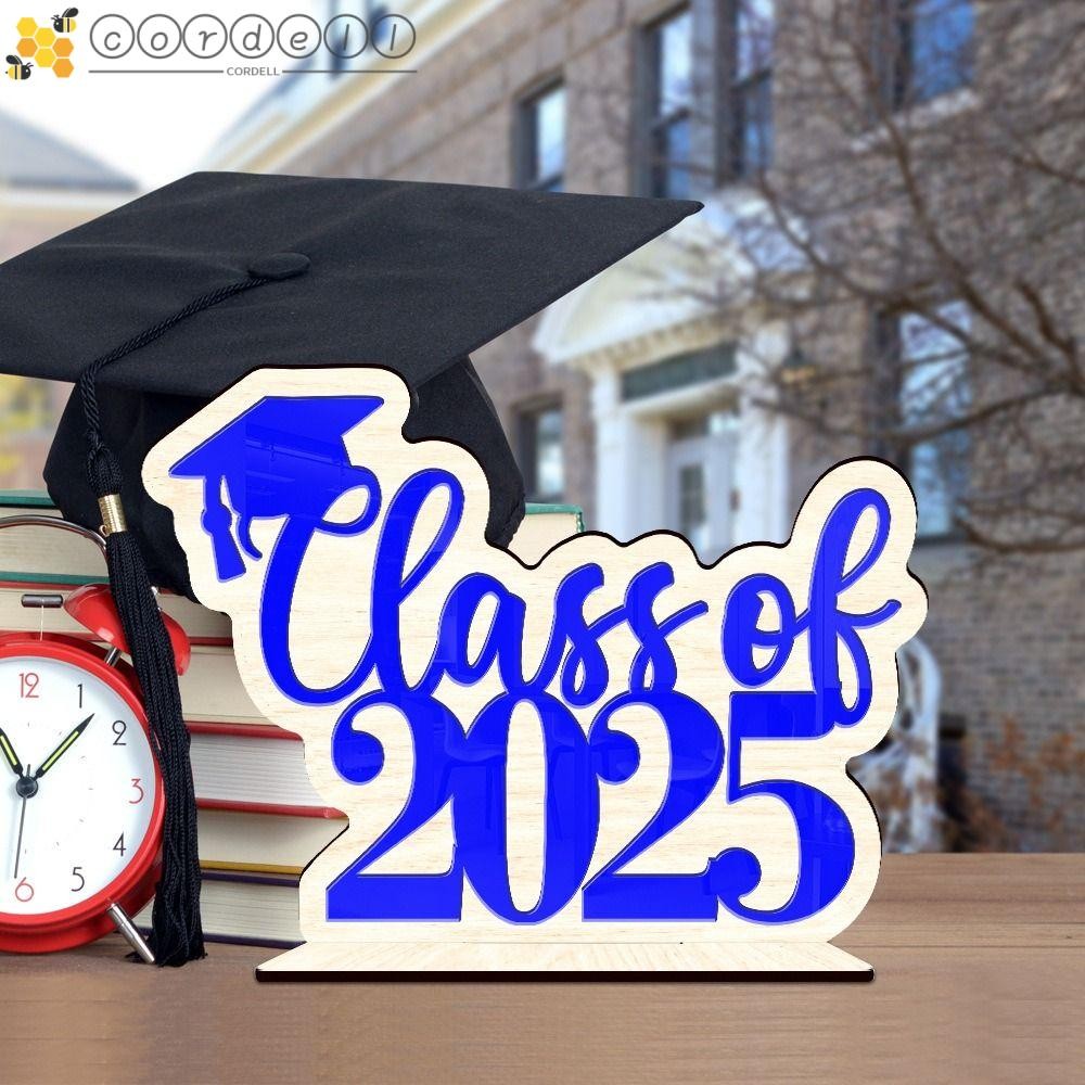 CORDELL Wooden Graduation Ornament, Class of 2025 Congrats 2025 ...