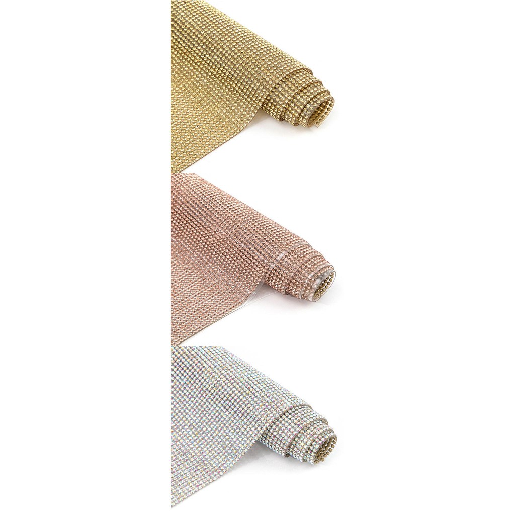 Rhinestone Sticker Self-adhesive Diamond Strip DIY Back Adhesive ...
