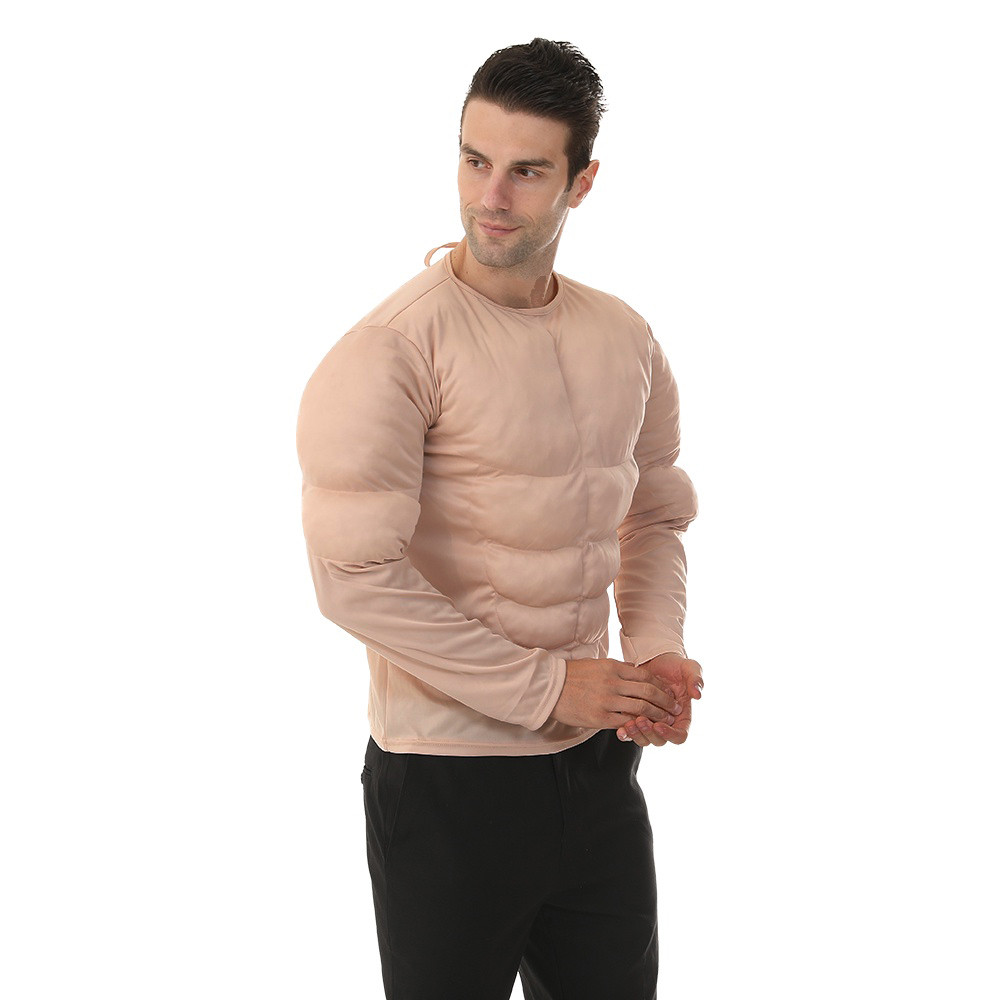 CODAdult Funny Muscle Costume Fitness Muscles Man Cosplay Outfit Muscle ...
