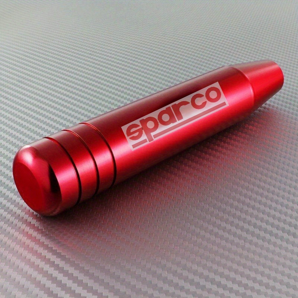 Sparco Manual Aluminum Car Gear Knob Long Stick Shifter Shift Lever For ...