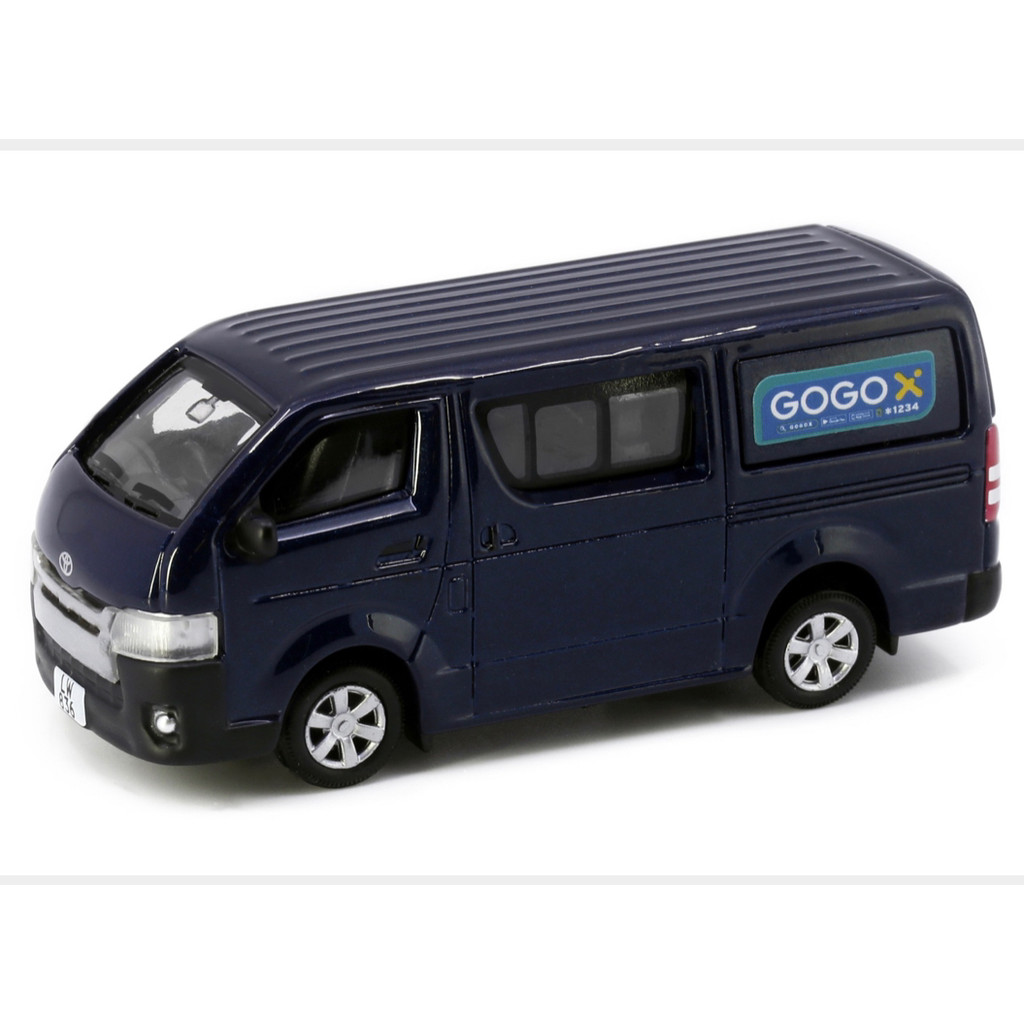 Tiny City 17 Alloy Car-Toyota Hiace GOGOX (Metal Blue) Scale: 1/64 ...