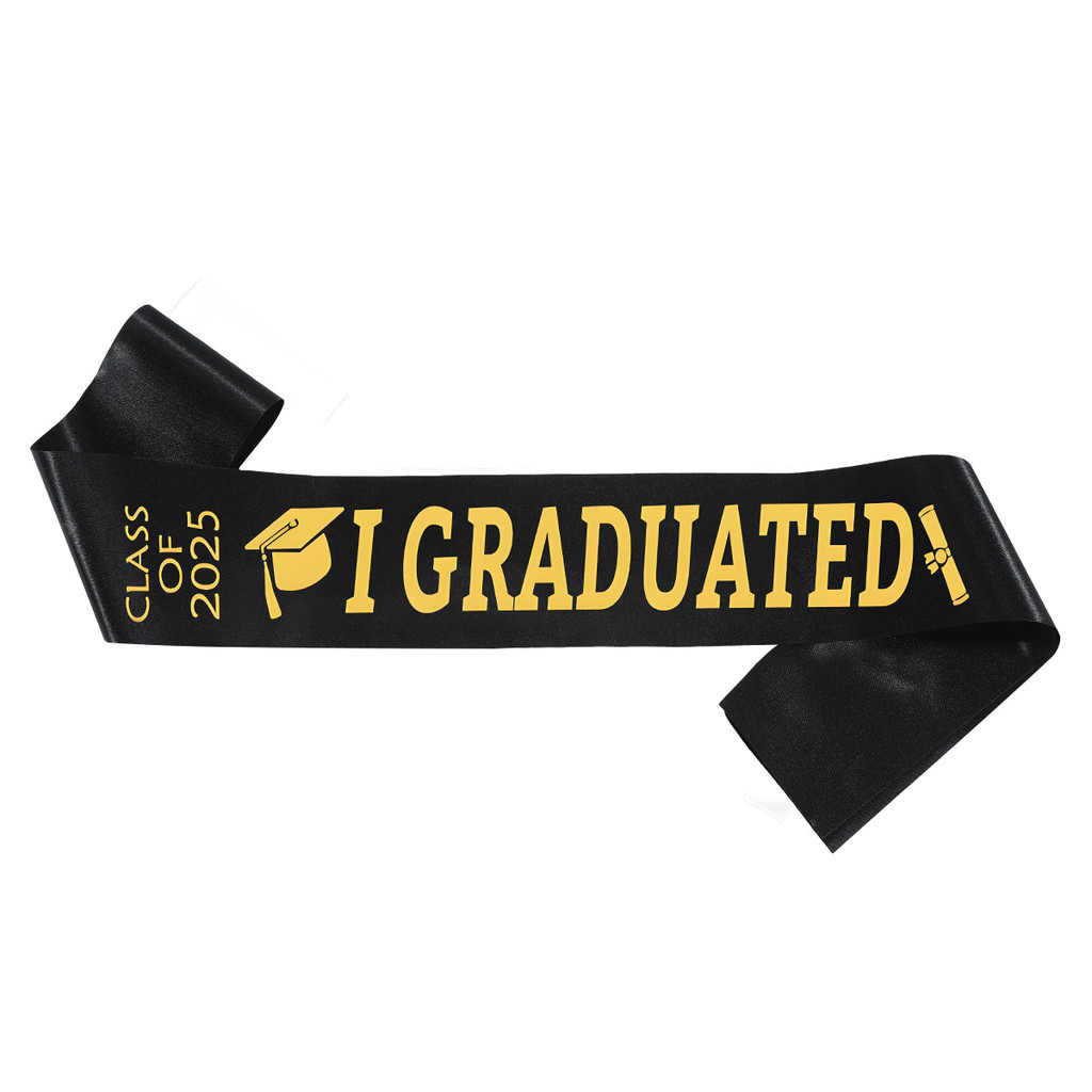 Class of 2025 Honor Graduation Sash - Elegant Commemorative Stole for ...