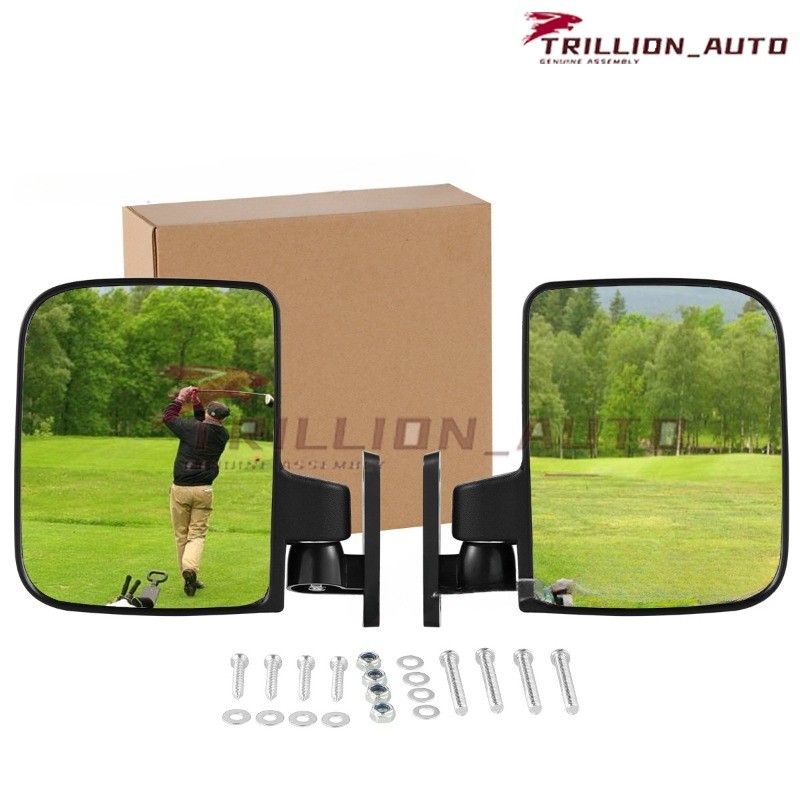 Golf Cart Mirrors Universal Side View Mirrors Golf Cart Rear View ...
