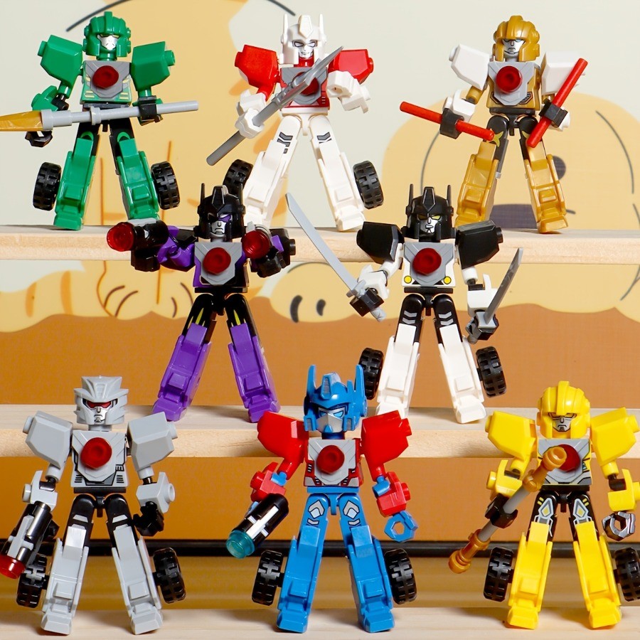 [Transformable Mech Blocks] 8 Transformable Mech Building Blocks - The ...