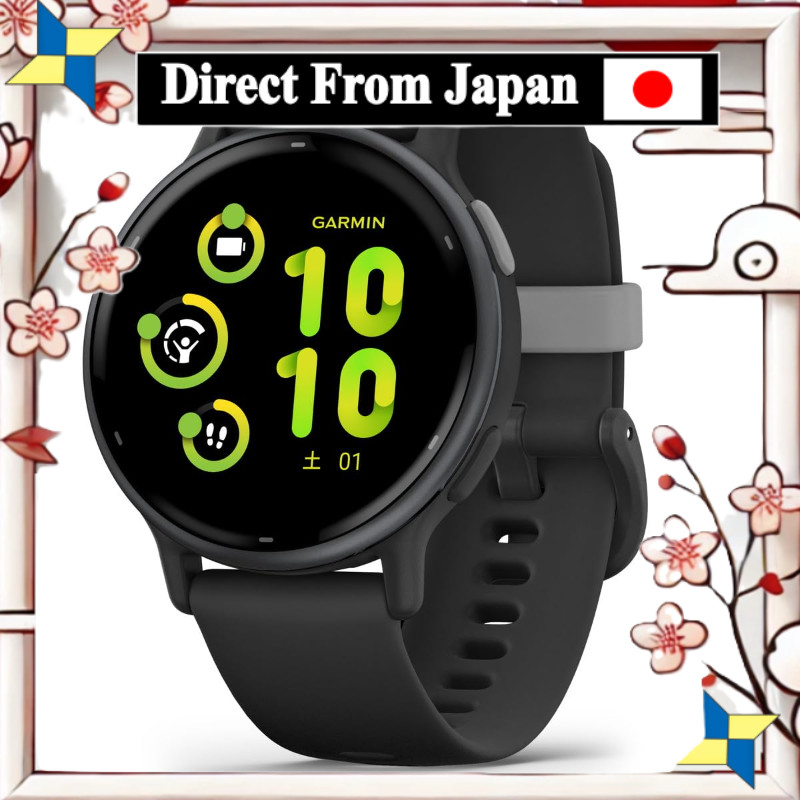 GARMIN vivoactive 5 Black/Slate Fitness GPS Watch with Sleep Management ...