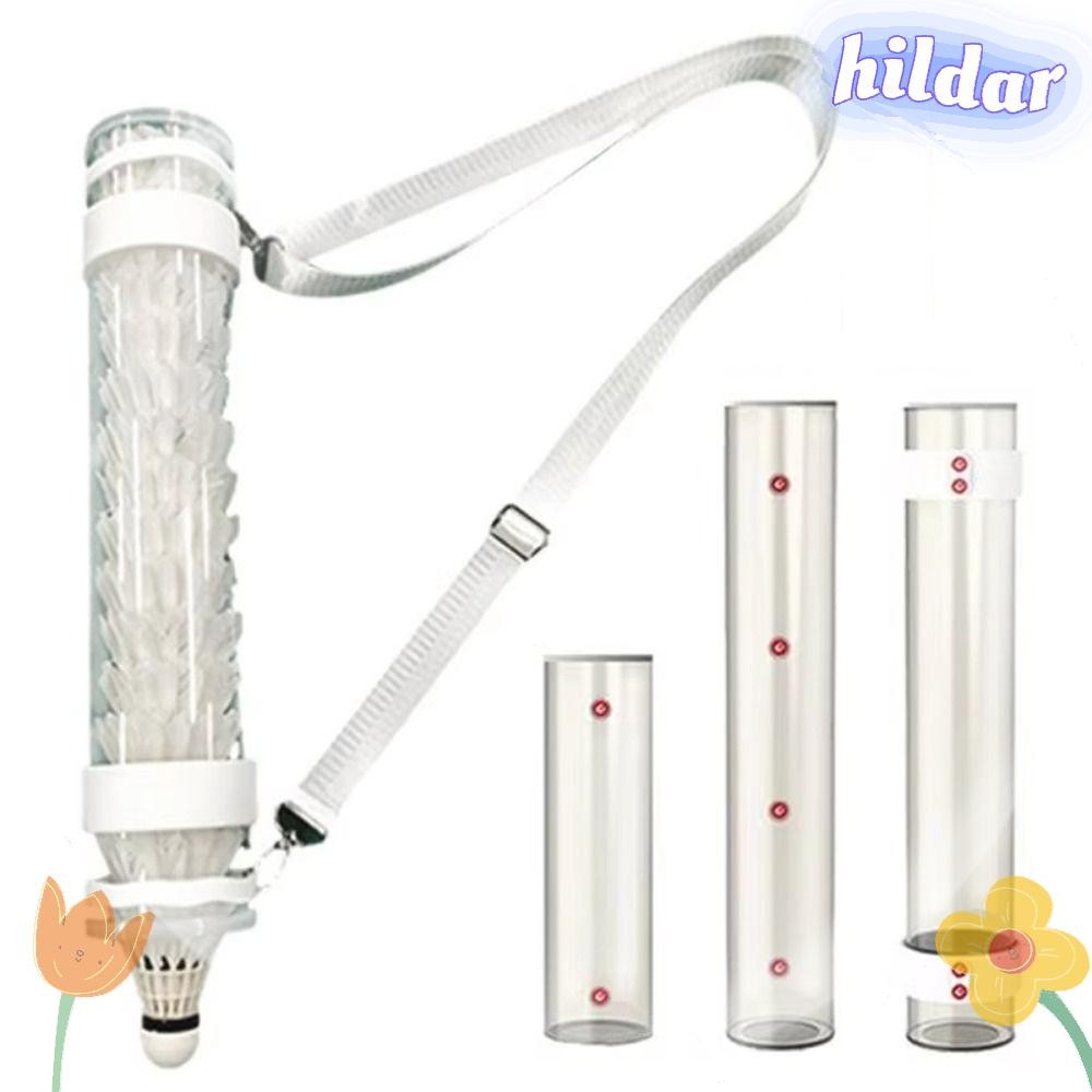 HILDAR Shuttlecocks Storage Tube, Magnetic Barrel Badminton Cylinder ...