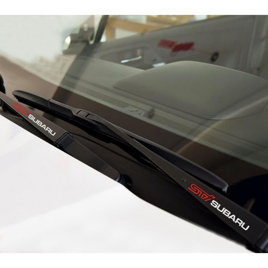 STI Subaru Wiper Sticker Levorg WRX Outback BRZ Forester G4 Crossover ...