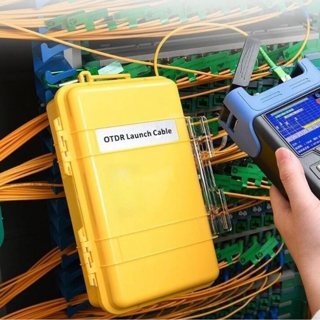 Rriioo OTDR Launch Cable Box Optical Time Domain Reflectometry 1000m SC ...