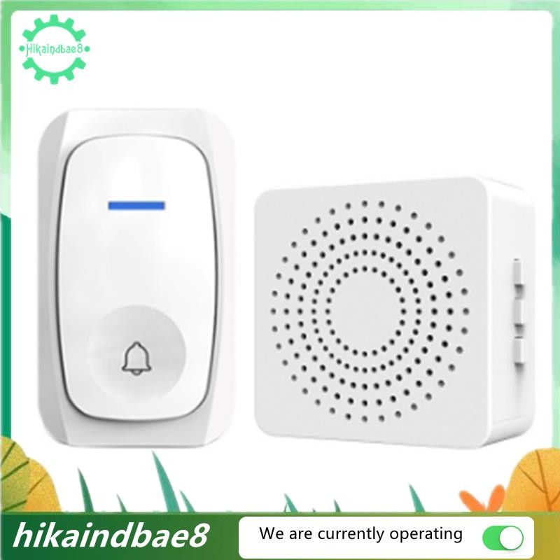 [hIkAi] Wireless Doorbell Intelligent Welcome Doorbell Waterproof ...
